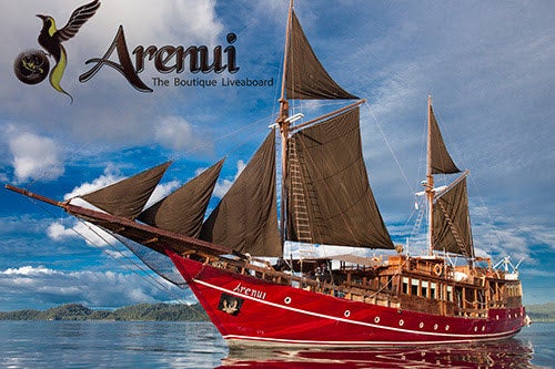 Komodo Indonesia Arenui popular Luxury Liveaboard